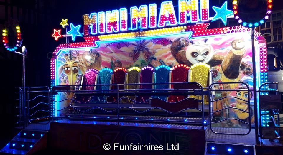 Hire a Funfair Mini Miami Funfair Hire