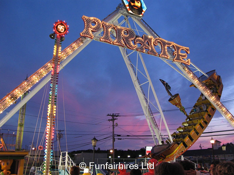 Funfair Hire Pirate Ship Fairground Attraction
