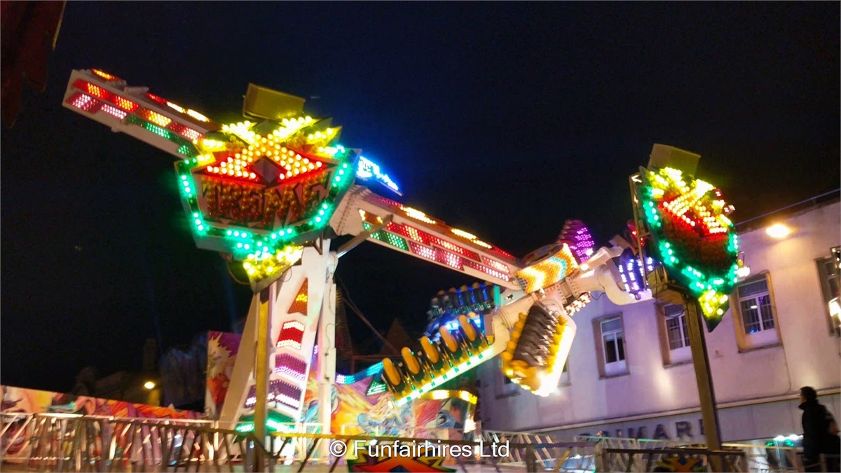 Thrill Ride Hire Top Scan Top Buzz Fairground Attraction